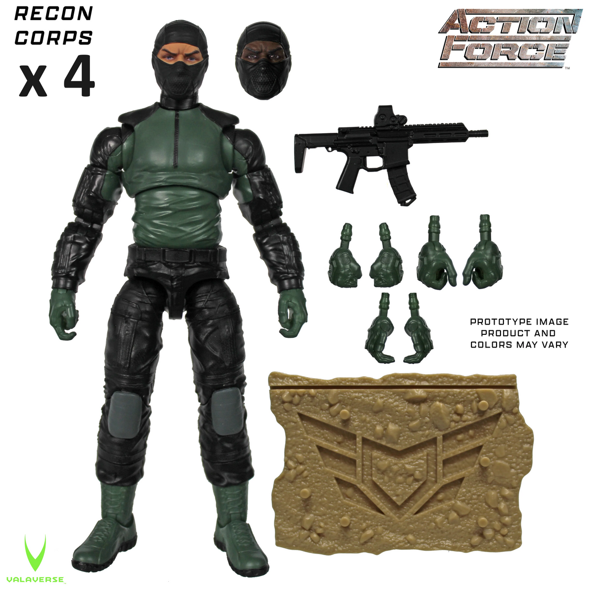 Action Force Series 5 Recon Corps (Set of 4) 1/12 Scale Action Figure – Props & Replicas.co.uk
