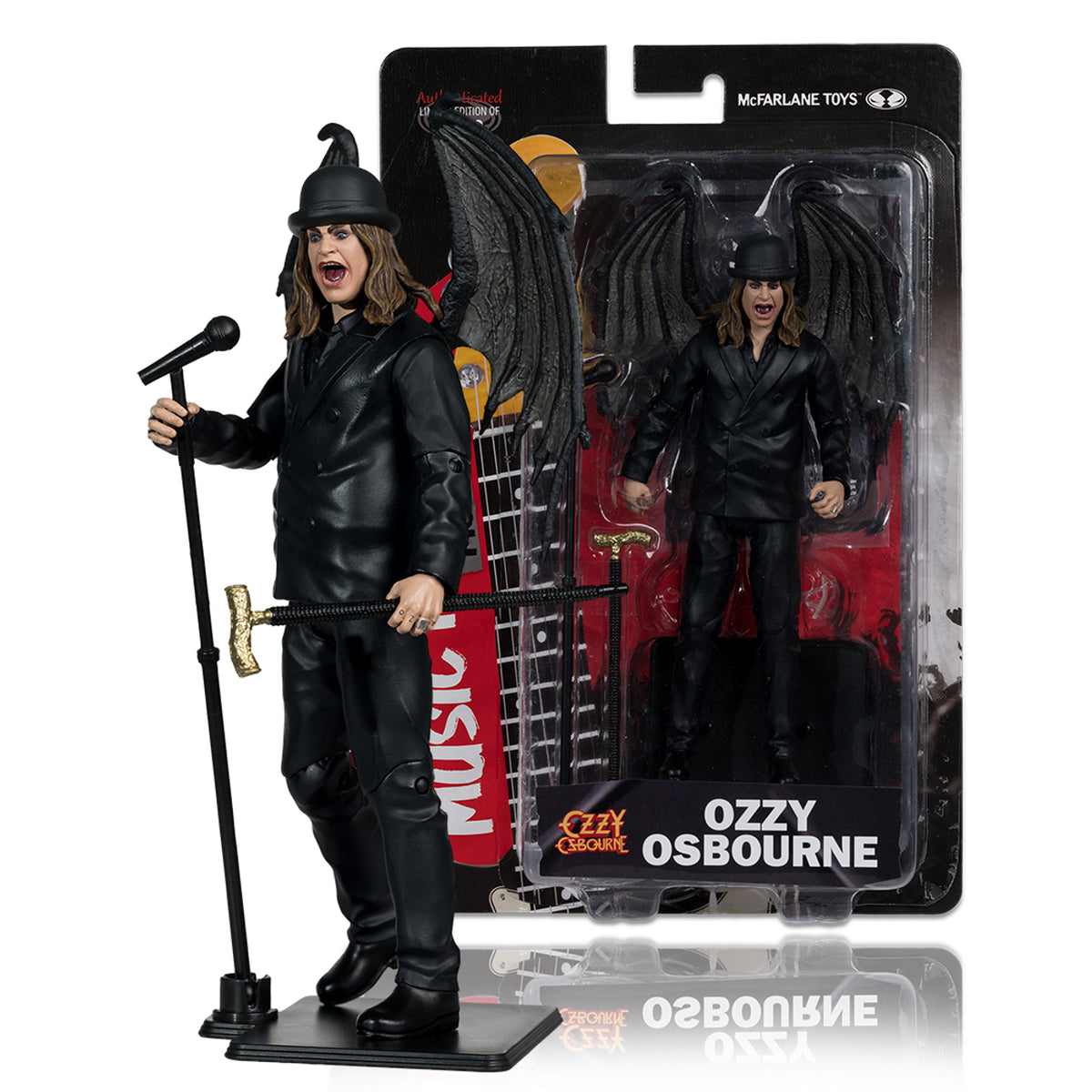 Ozzy Osbourne (Music Maniacs: Metal) 6" Scale Action Figure - McFarlan ...