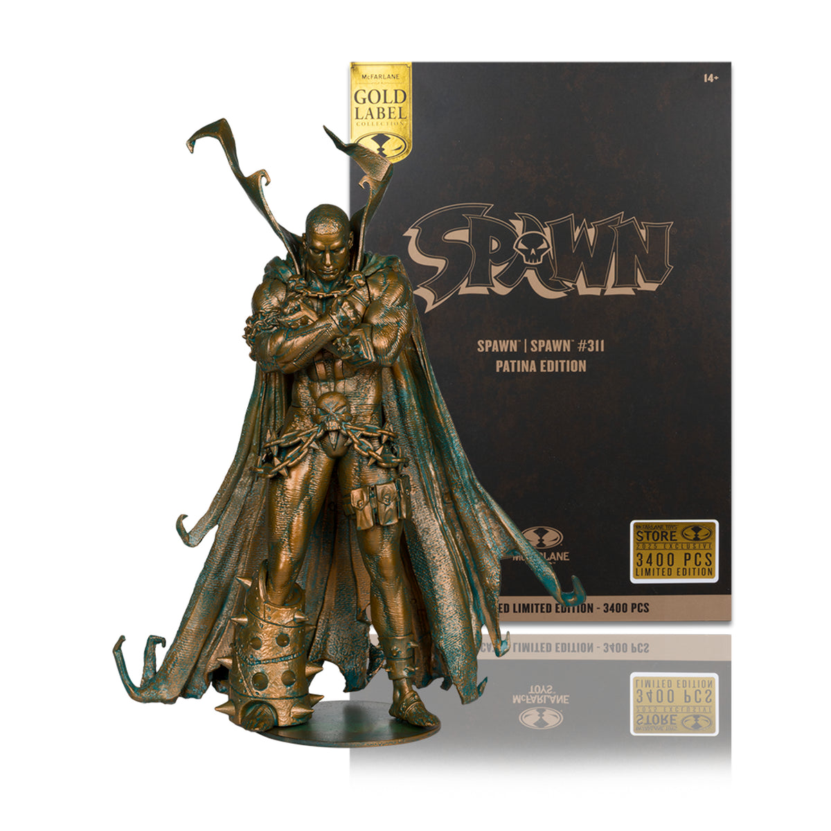 Spawn 311 (Spawn) Patina Edition (Gold Label) 7" Scale Action Figure ...