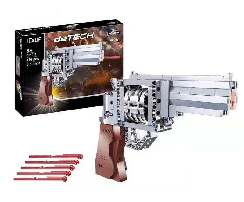 Revolver Block Gun (Building Blocks) - CADA – Props & Replicas.co.uk