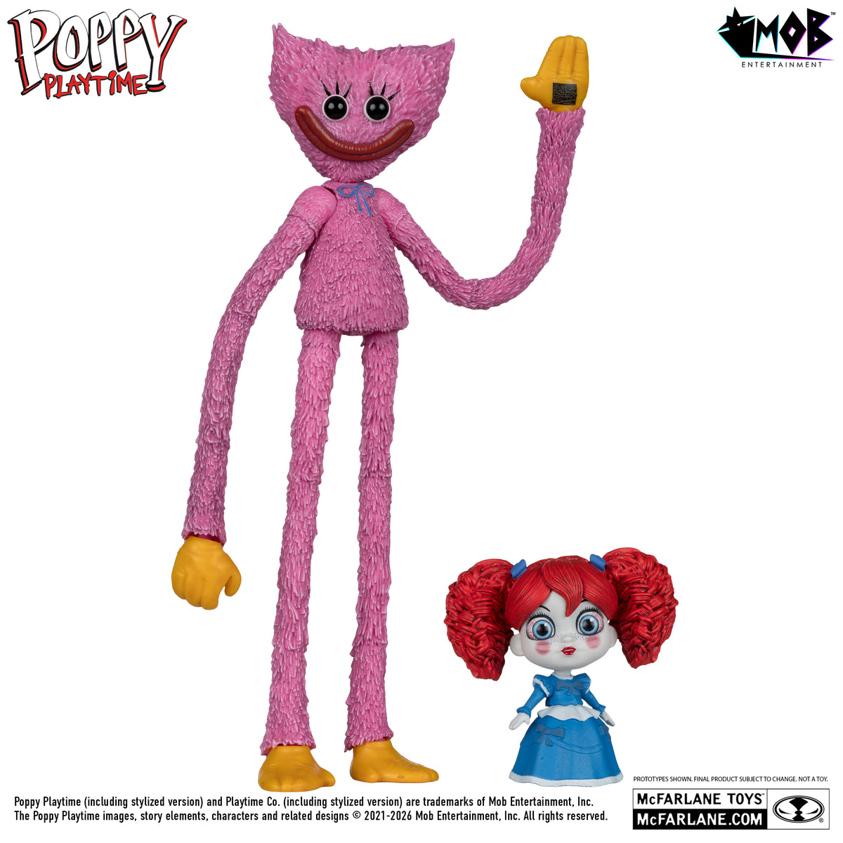 Kissy Missy with Poppy (Poppy Playtime) 7" Scale Action Figure - McFar ...