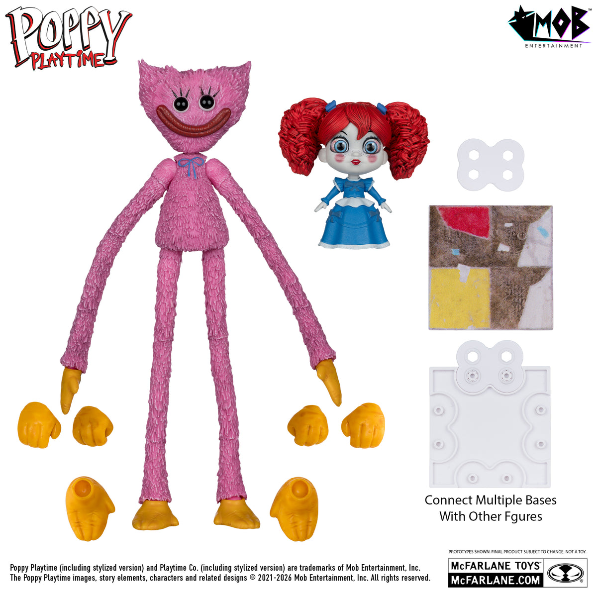 Kissy Missy with Poppy (Poppy Playtime) 7" Scale Action Figure - McFar ...