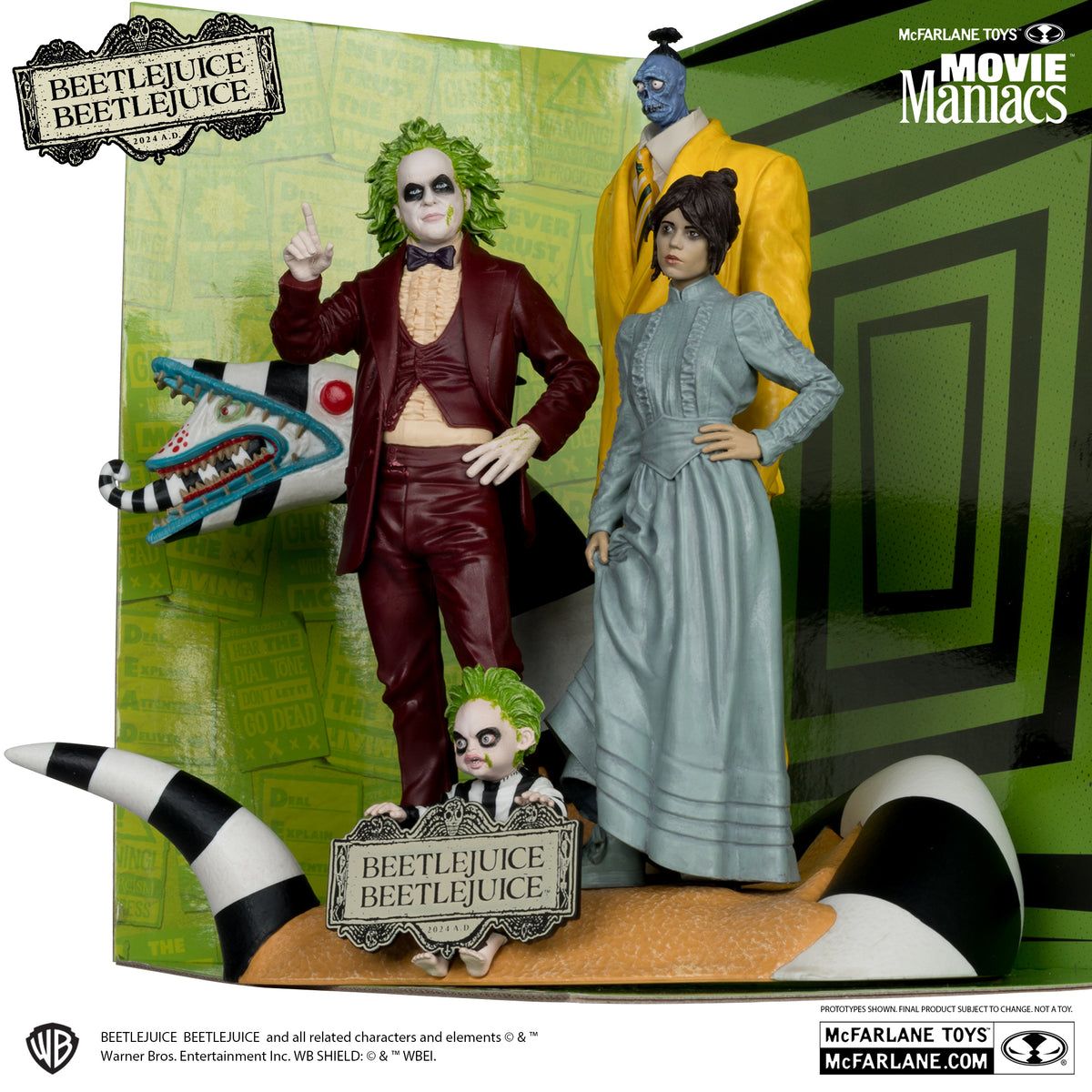 Beetlejuice Beetlejuice 4pk - McFarlane Toys – Props & Replicas.co.uk