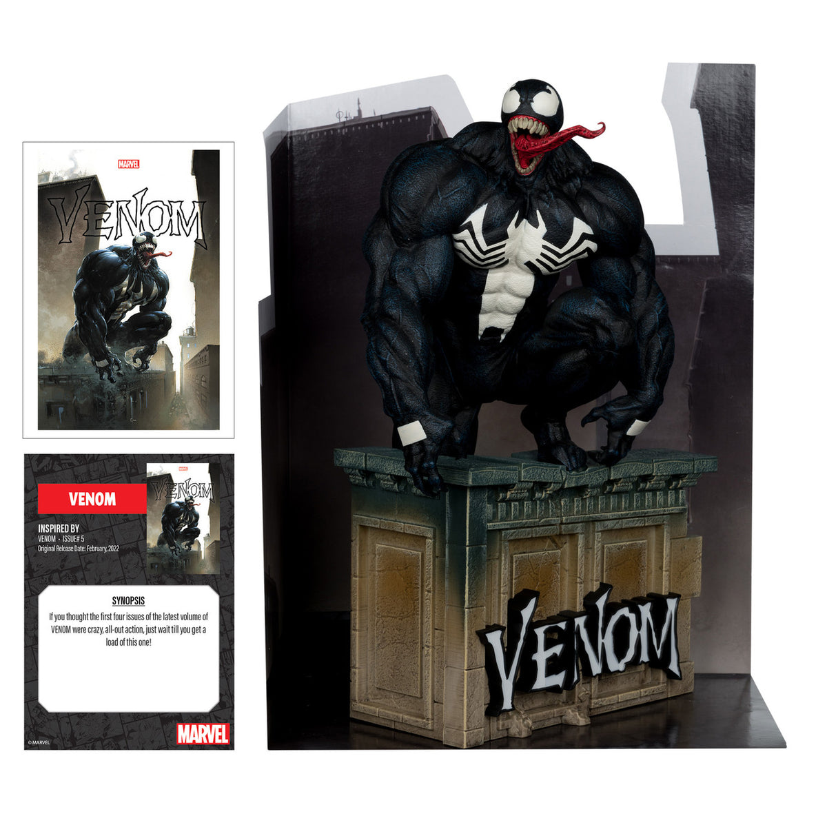 Venom (Venom #5) 1:6th Scale Collectible Figure w/Scene & Comic - McFa ...