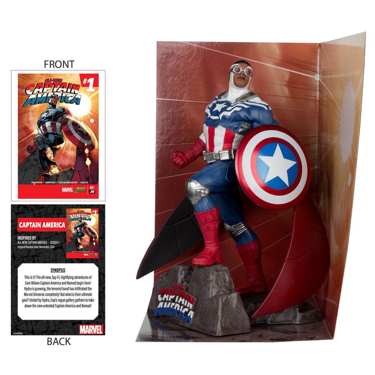 Marvel Collection Captain America (All-New Captain America #1) 110th S ...