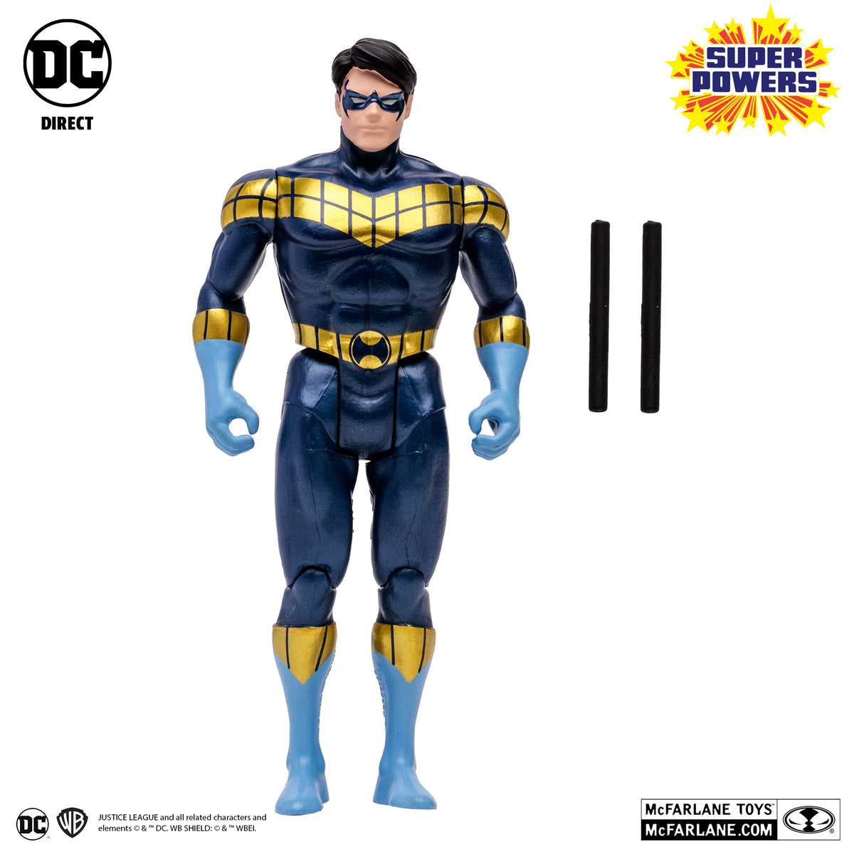 Super Powers Nightwing (Knightfall) 4" Inch Scale Action Figure - (DC ...
