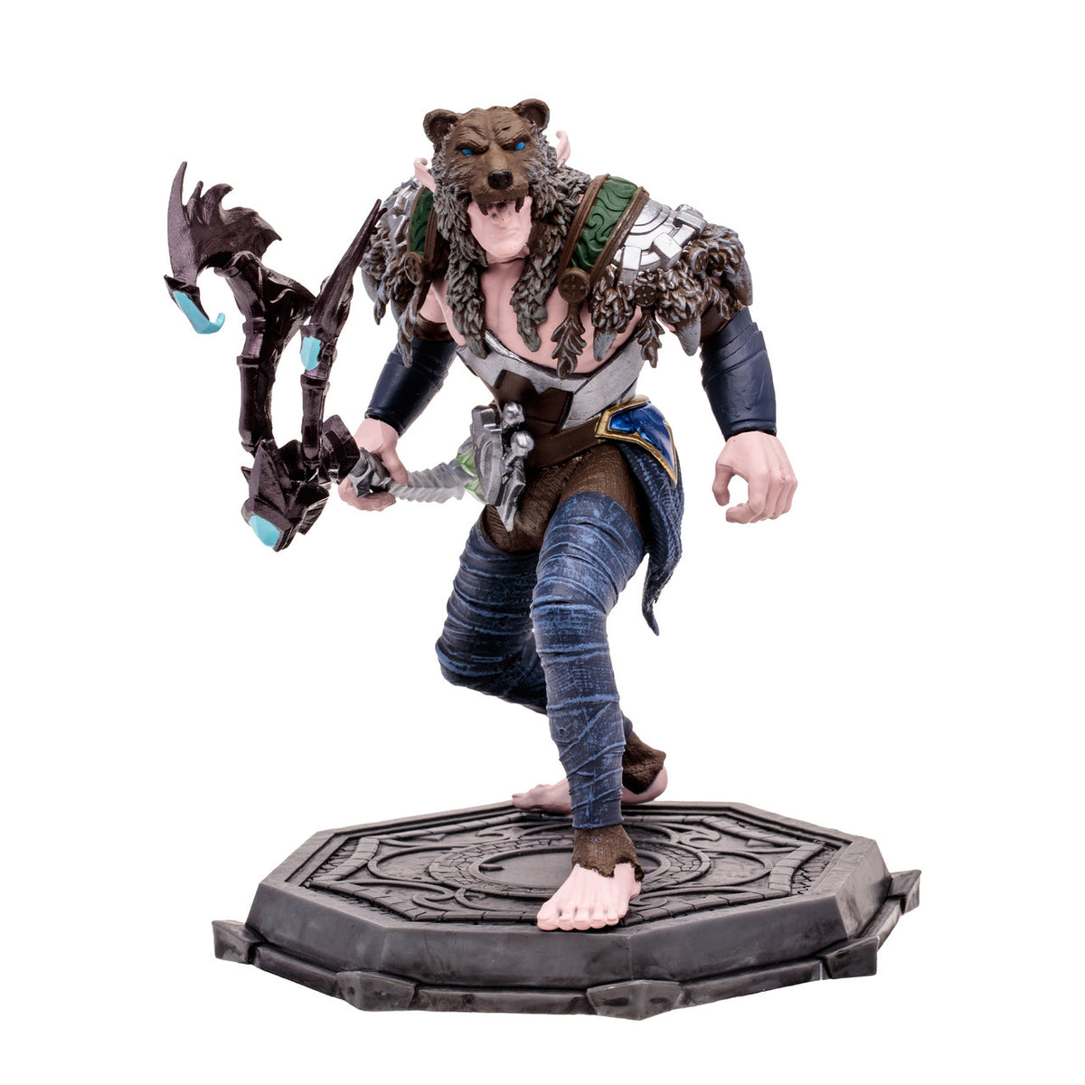 Elf Druid/Rogue: Rare (World of Warcraft) 1:12 Scale Posed Figure - Mc ...
