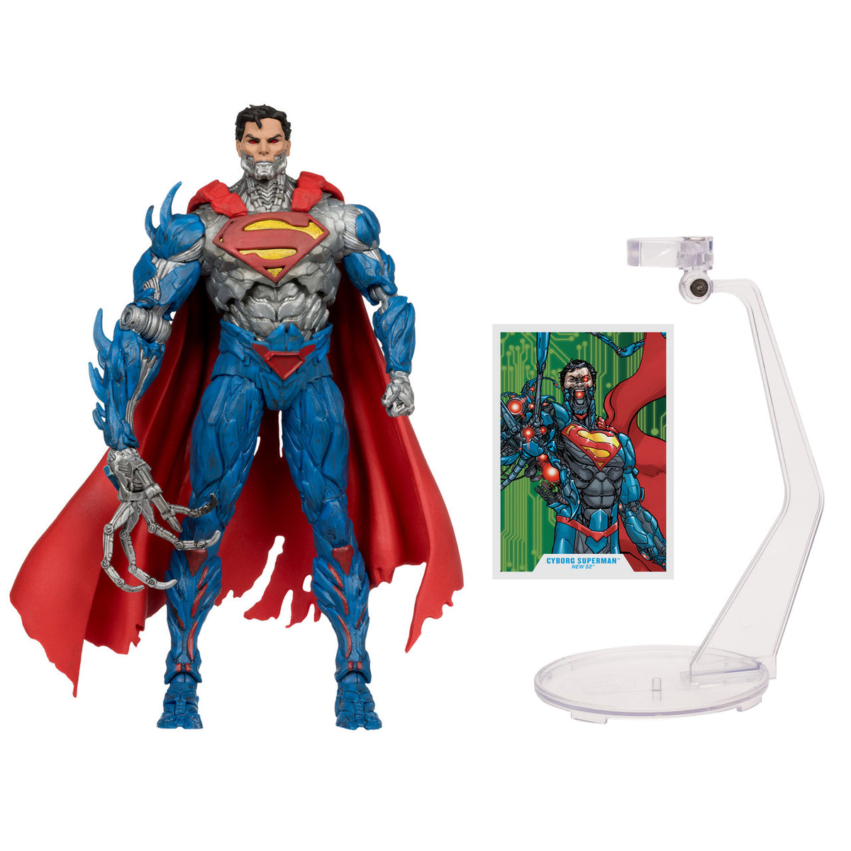 DC Multiverse Cyborg Superman (New 52) 7" Inch Scale Action Figure - M ...