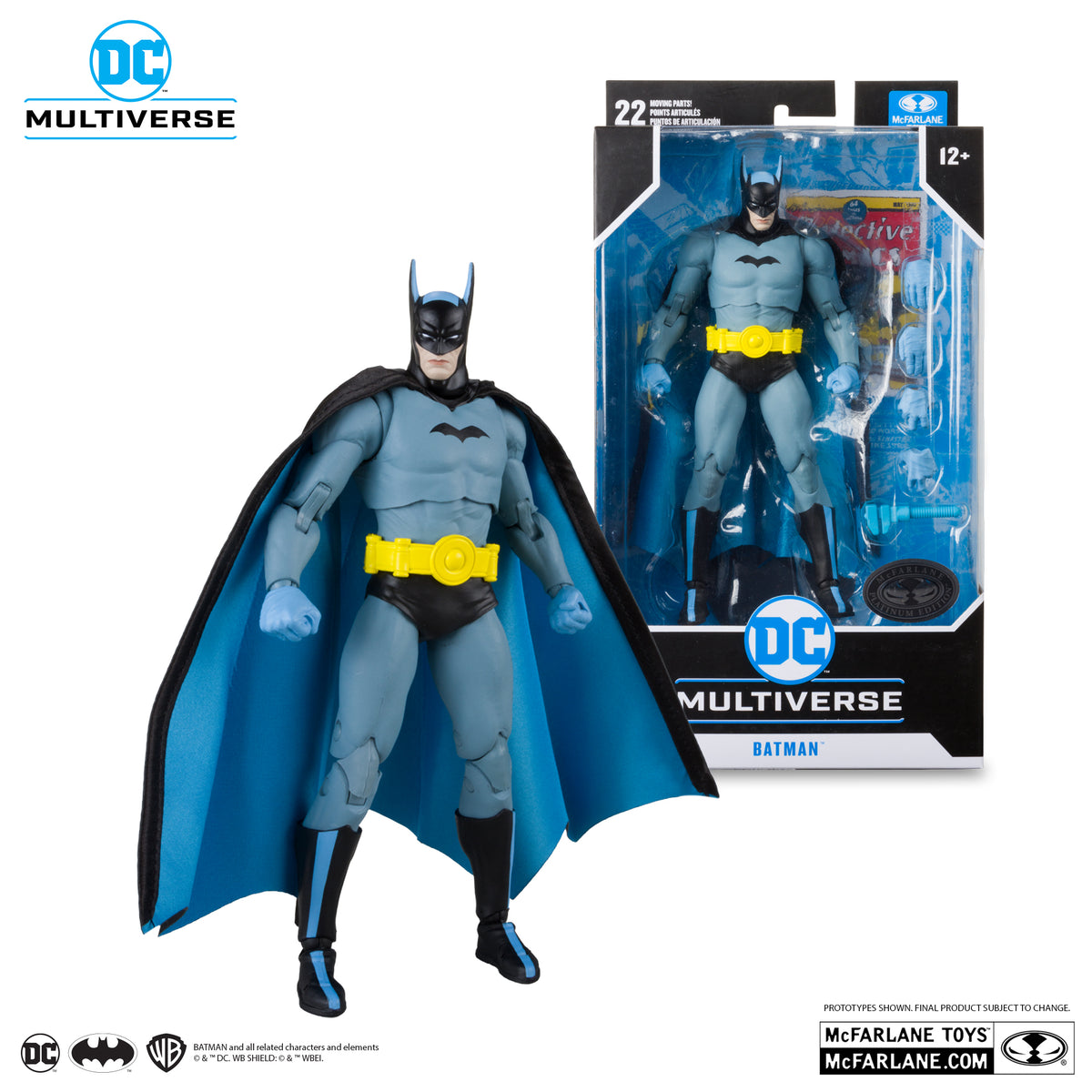 DC Multiverse Batman (Detective Comics #27) Platinum Edition 7" Inch S ...