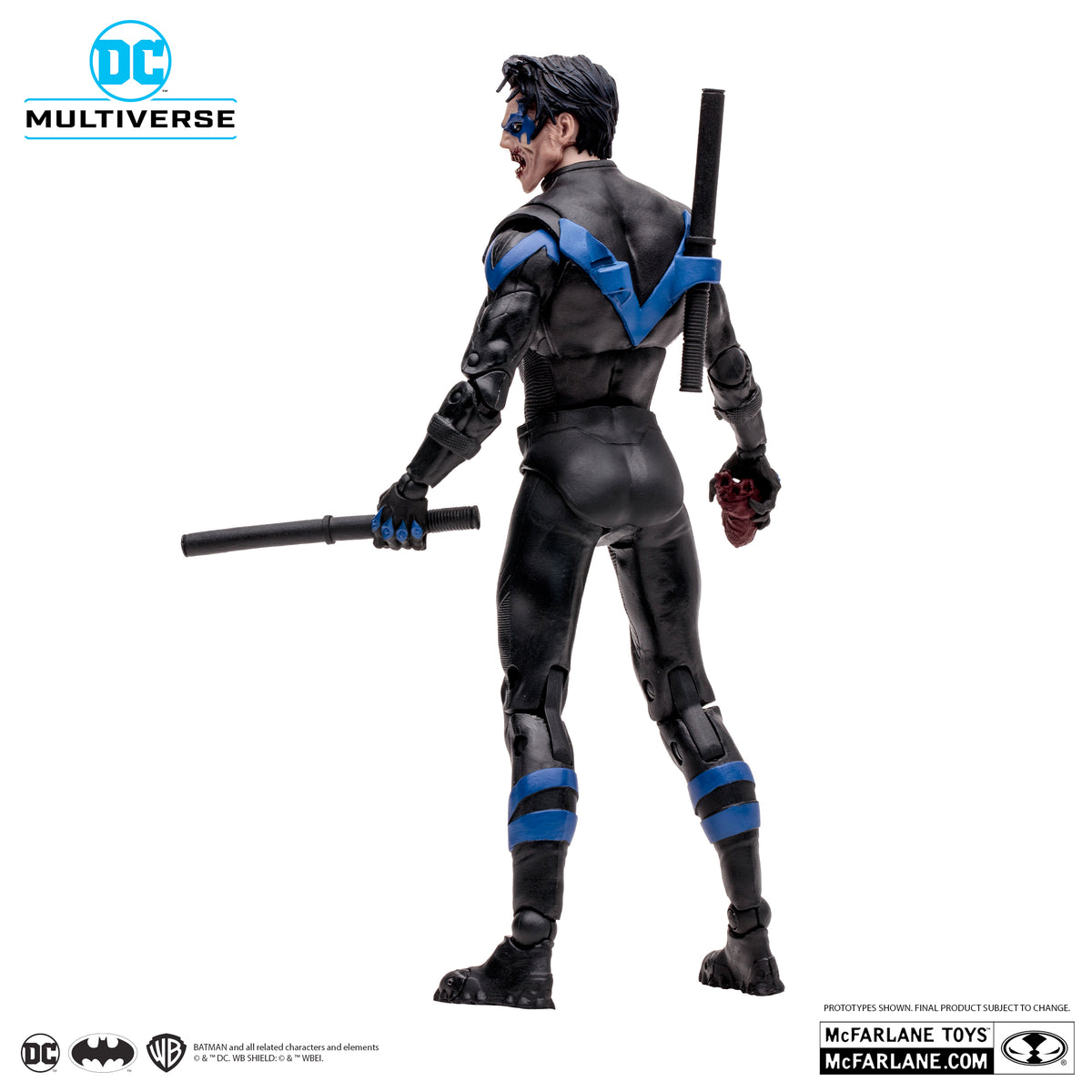 DC Multiverse Nightwing (DC vs Vampires) Gold Label 7" Inch Scale Acti ...