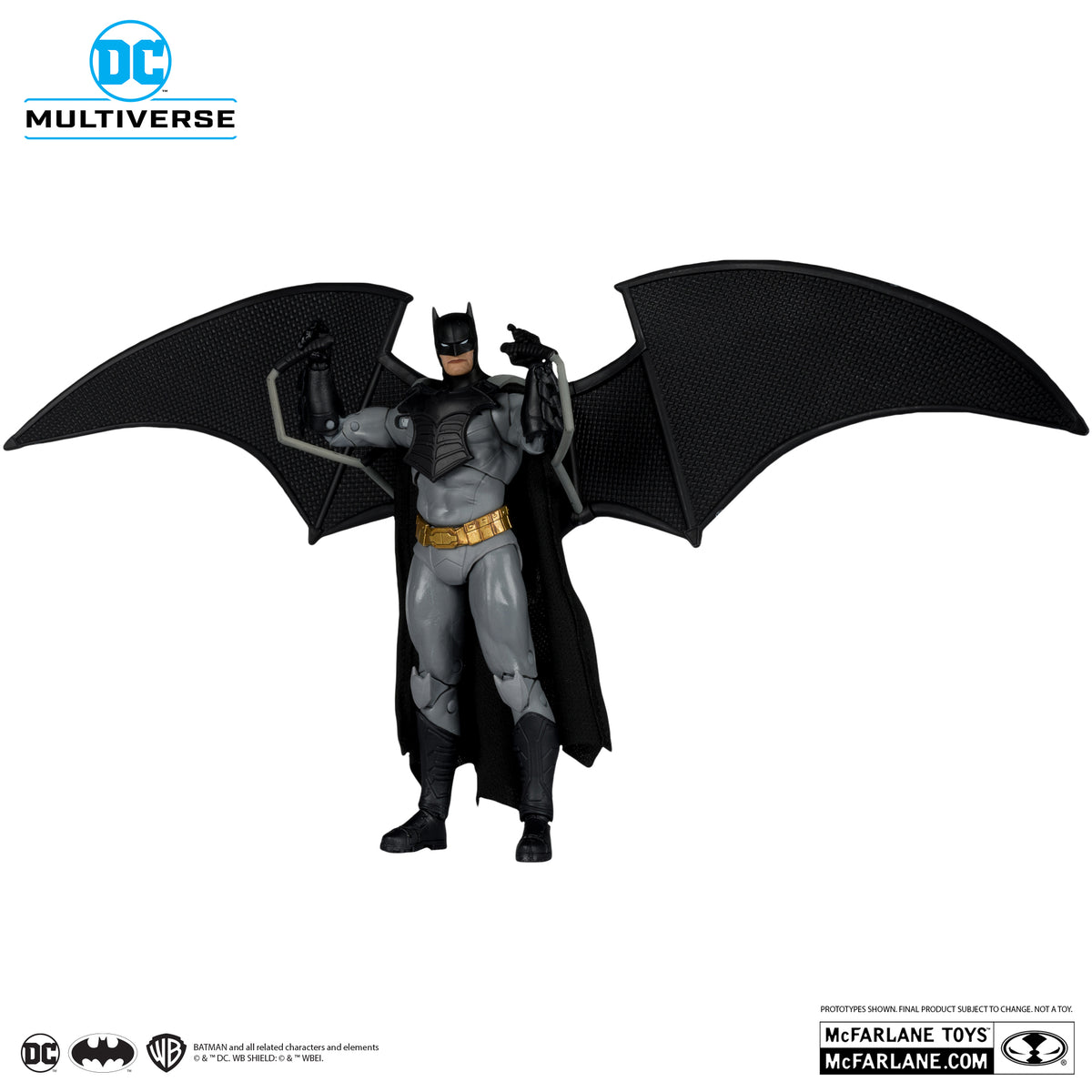 DC Multiverse Batman with Bat-Glider (The Thirteenth Hour) Gold Label ...