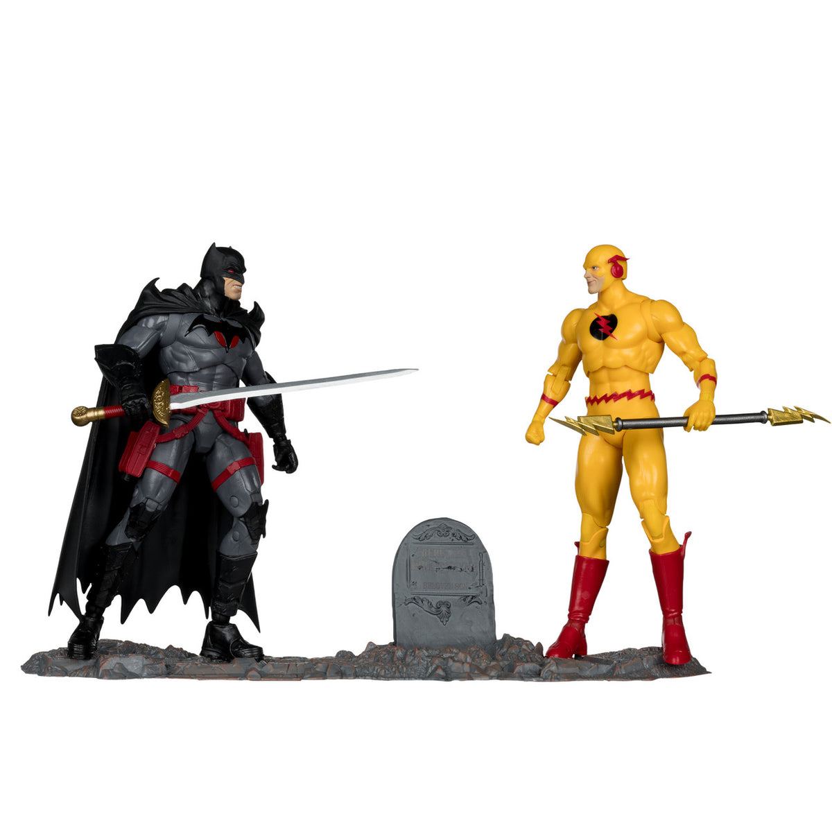 DC Multiverse Batman vs Professor Zoom (Flashpoint) 2-Pack 7" Inch Sca ...