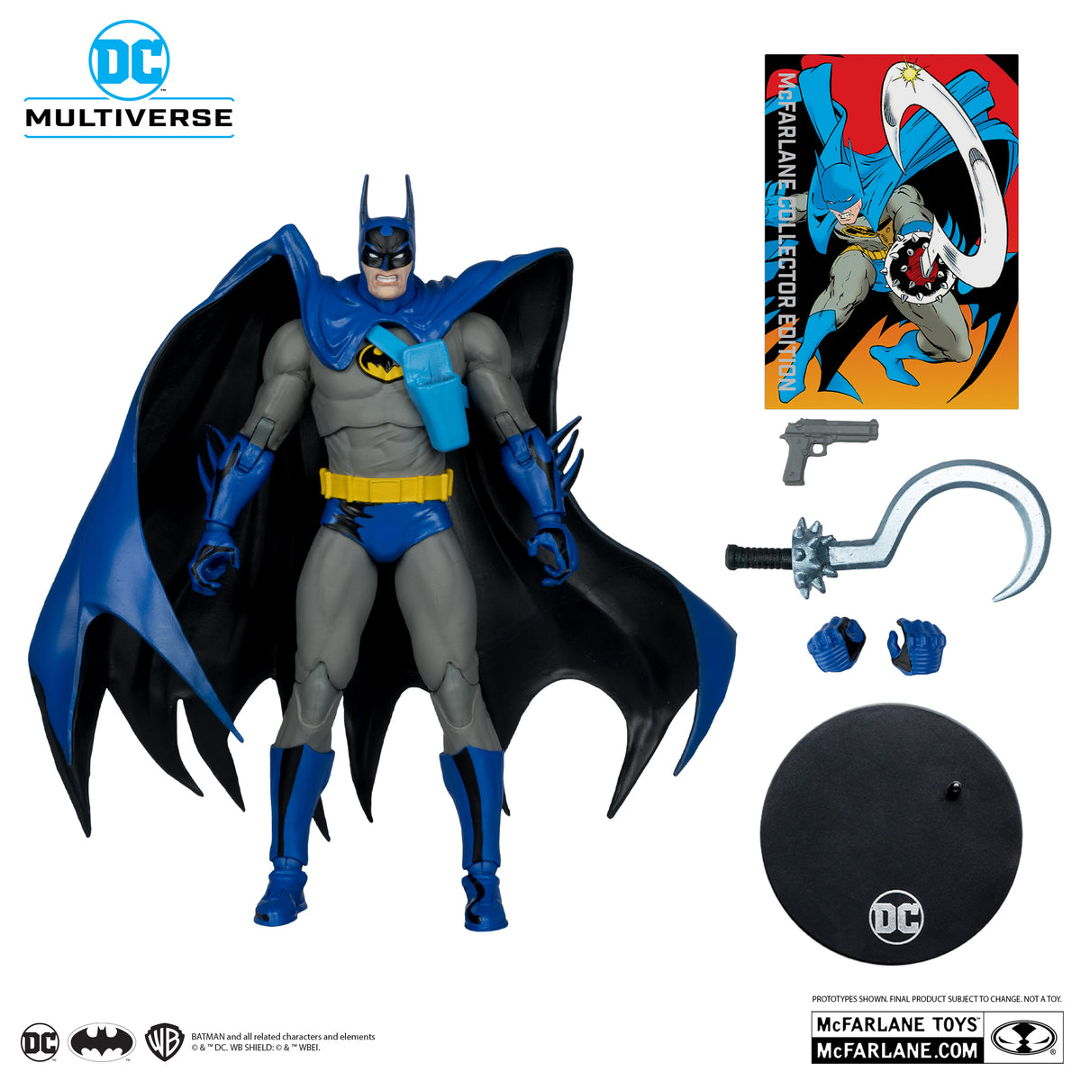 PLATINUM - DC Multiverse Batman (Batman: Year Two) McFarlane Collector ...