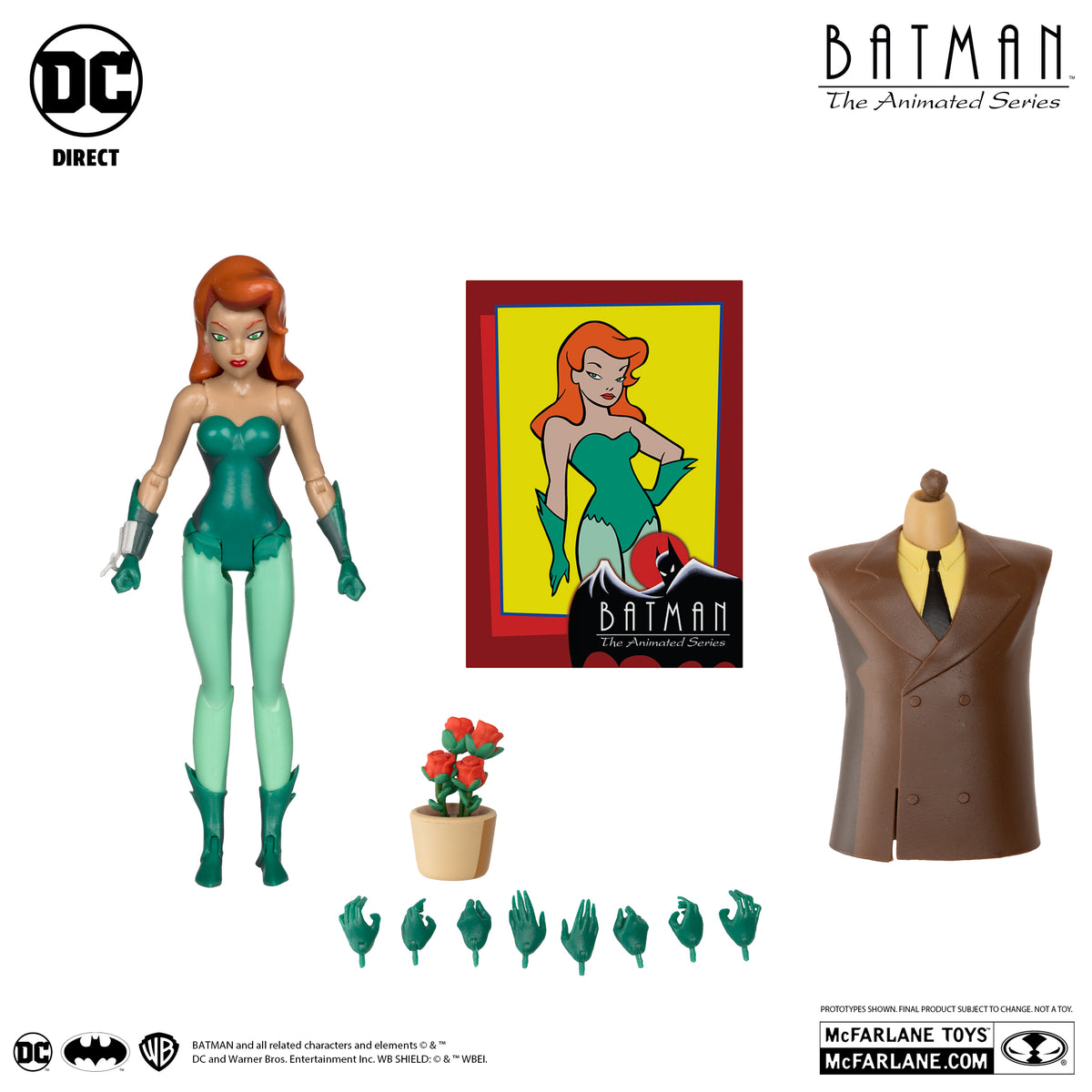 DC Comics Batman The Animated Series: Poison Ivy (Bruce Wayne BAF) 6 ...