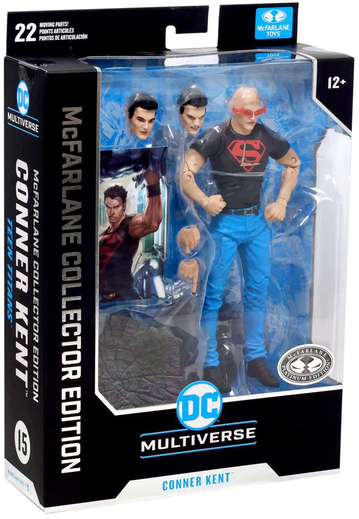 Conner Kent (Teen Titans) (PLATINUM) McFarlane Collector Edition 7" In ...