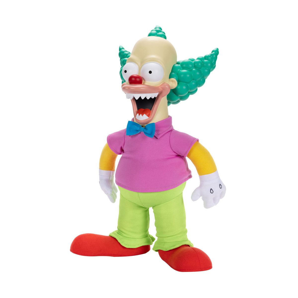 The Simpsons Krusty the Clown Talking Plush Doll - Jakks Pacific ...