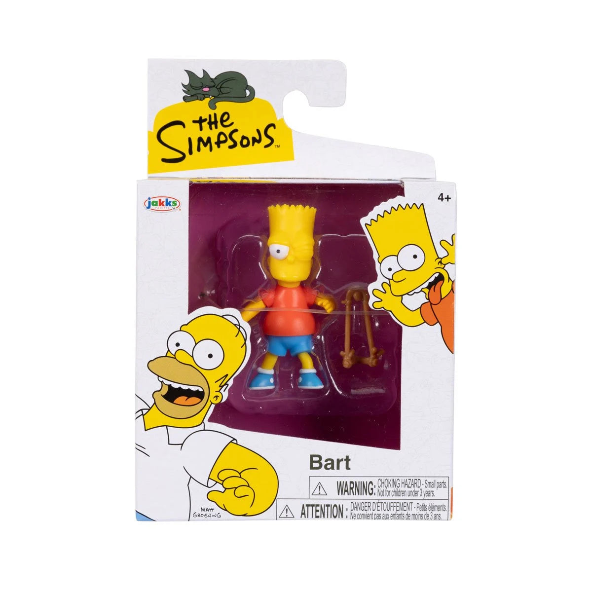 The Simpsons Bart Simpson (Version 2) 2 1/2-inch Scale Action Figure ...