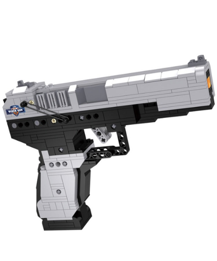 Combat Pistol Block Gun (Building Blocks) - CADA – Props & Replicas.co.uk