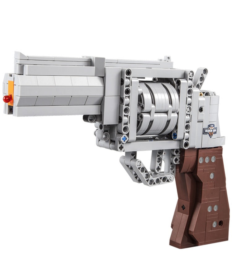 Revolver Block Gun (Building Blocks) - CADA – Props & Replicas.co.uk
