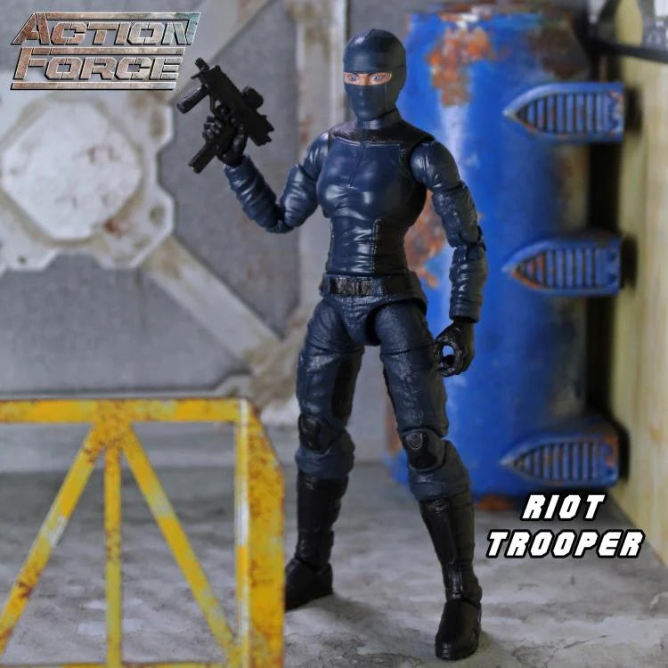 Action Force Riot Trooper (Female) 1/12 Scale Action Figure - Valavers ...