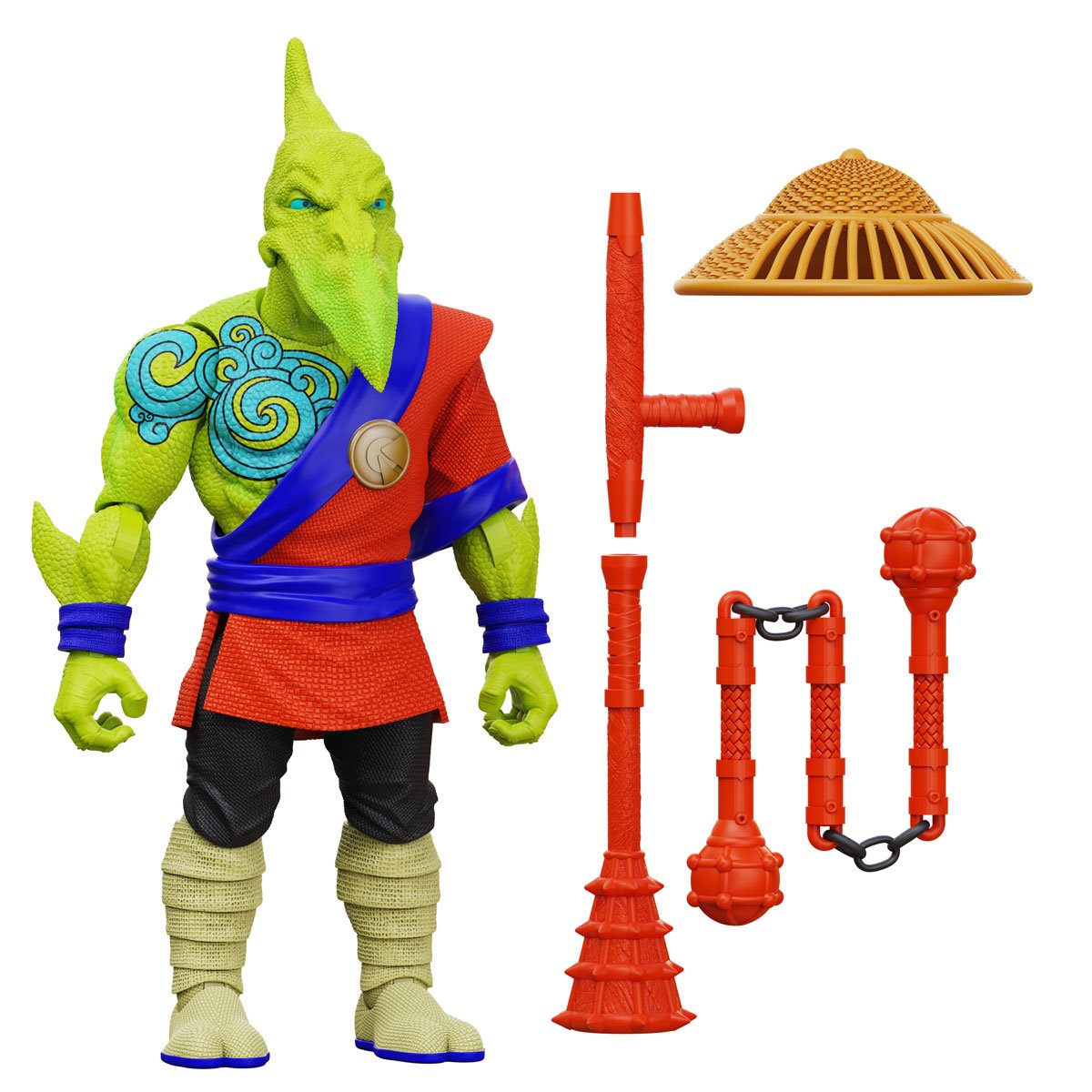 Saurozoic Warriors Wave 3 Fae Kwan Pterodactyl Warrior Monk 1:12 Scale ...