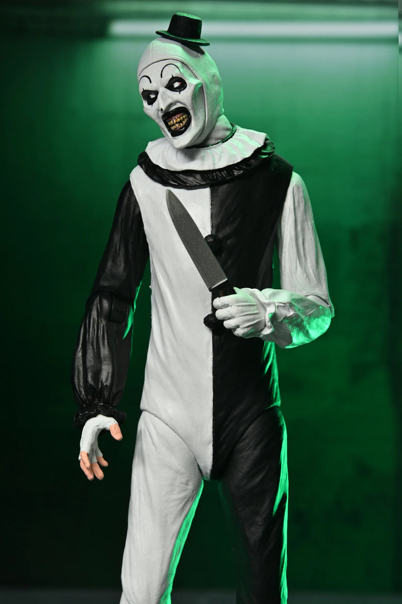 Terrifier 2 - Ultimate Art the Clown and The Little Pale Girl 7" Scale ...
