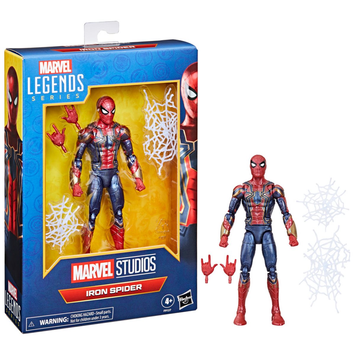 Marvel Legends Spider-Man Iron Spider 6" Inch Action Figure - Hasbro ...