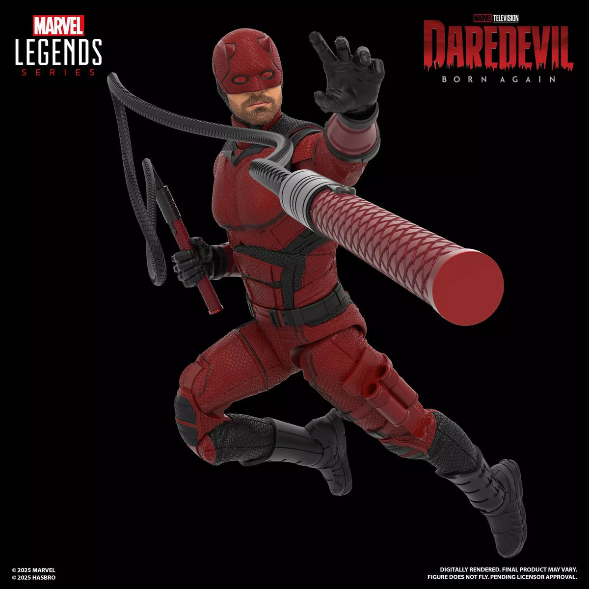 Marvel Legends Daredevil: Born Again Daredevil 6" Inch Action Figure ...