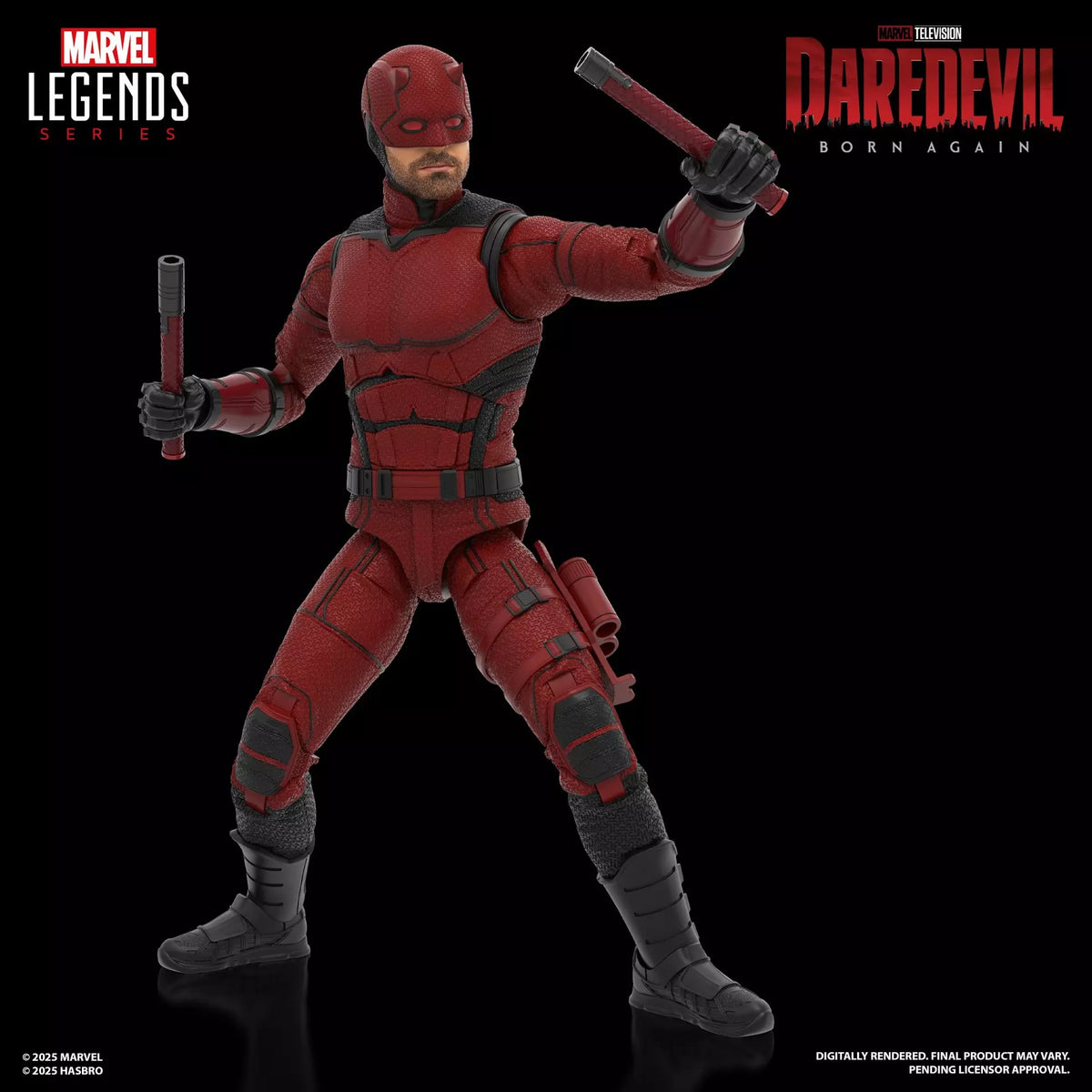 Marvel Legends Daredevil: Born Again Daredevil 6" Inch Action Figure ...