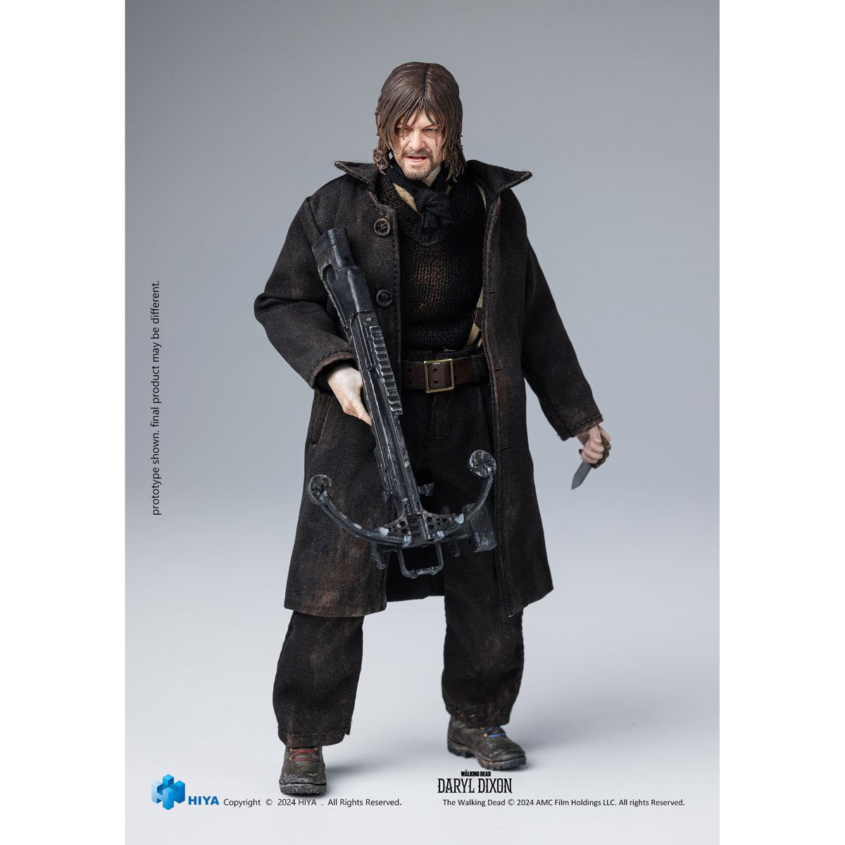 The Walking Dead Daryl Dixon Exquisite Super 1:12 Scale Action Figure ...