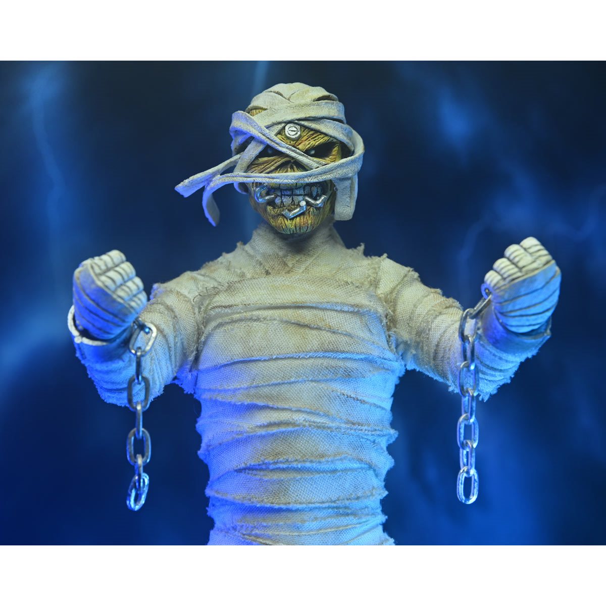 Iron Maiden Powerslave Mummy Eddie 8" Inch Clothed Action Figure - NEC ...