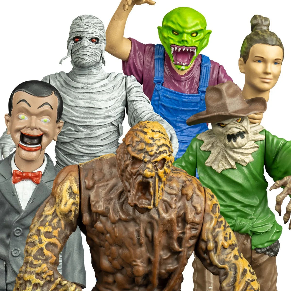 Goosebumps (Set of 5) (Build-a-Bonehead - Curly) 5" Inch Scale Action ...