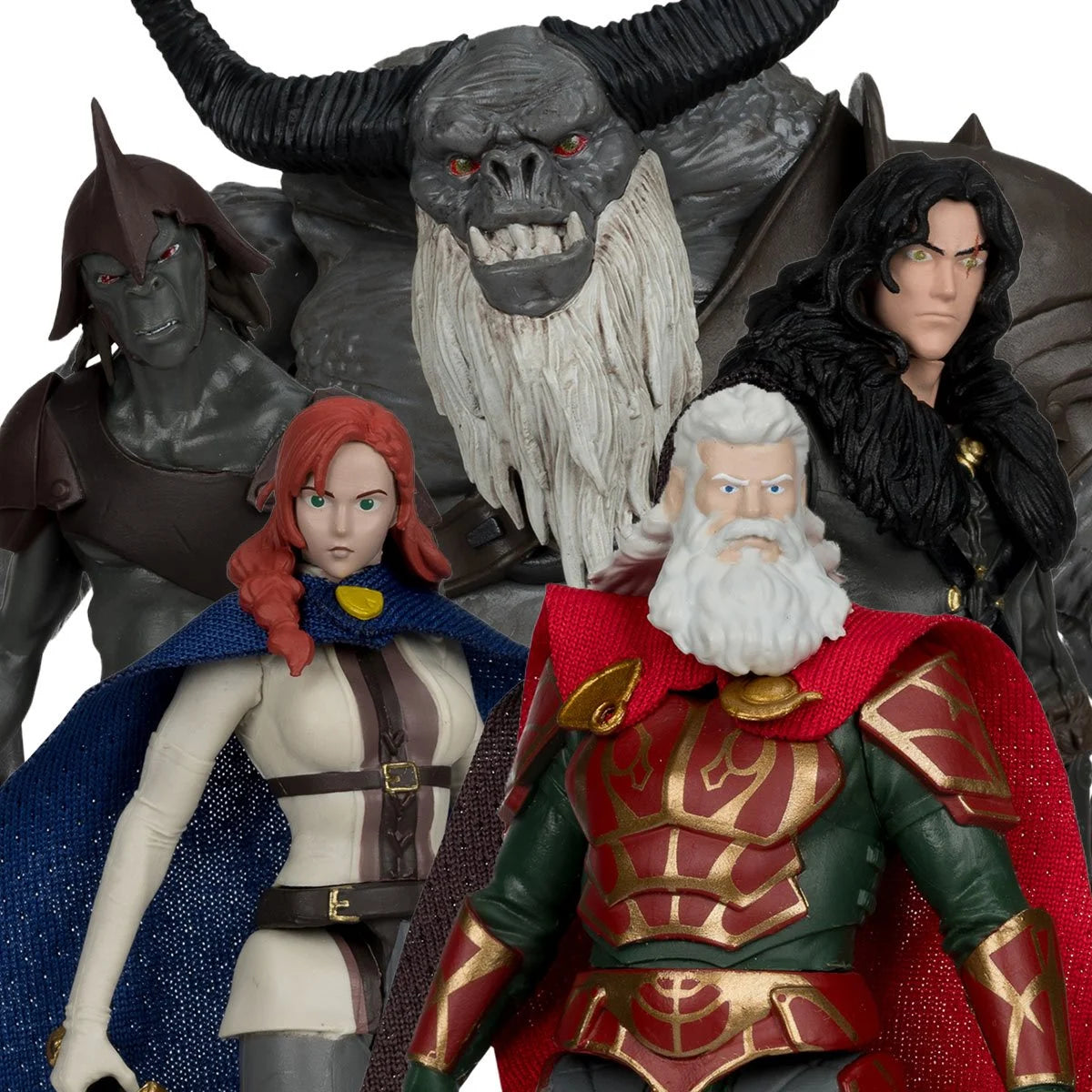 The Lord of Rings: The War of the Rohirrim Build-A Wave 1 4" Inch Scal ...