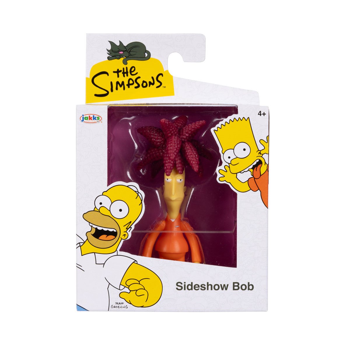 The Simpsons Wave 2 (Set of 5) 2 1/2-inch Scale Action Figures - Jakks ...