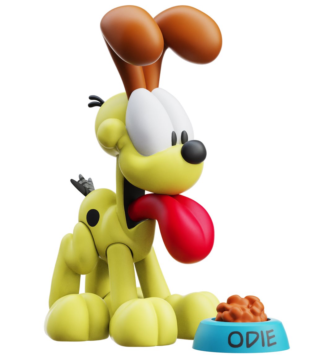 Garfield Wave 1 Odie Action Figure - Boss Fight Studio – Props ...