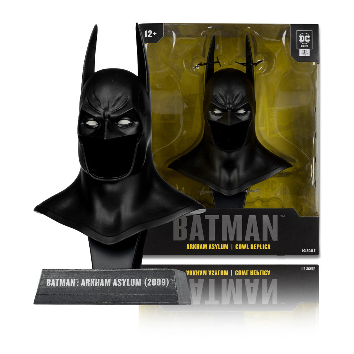 Batman (Arkham Asylum) 1:3 Scale Cowl Replica - McFarlane Toys – Props ...