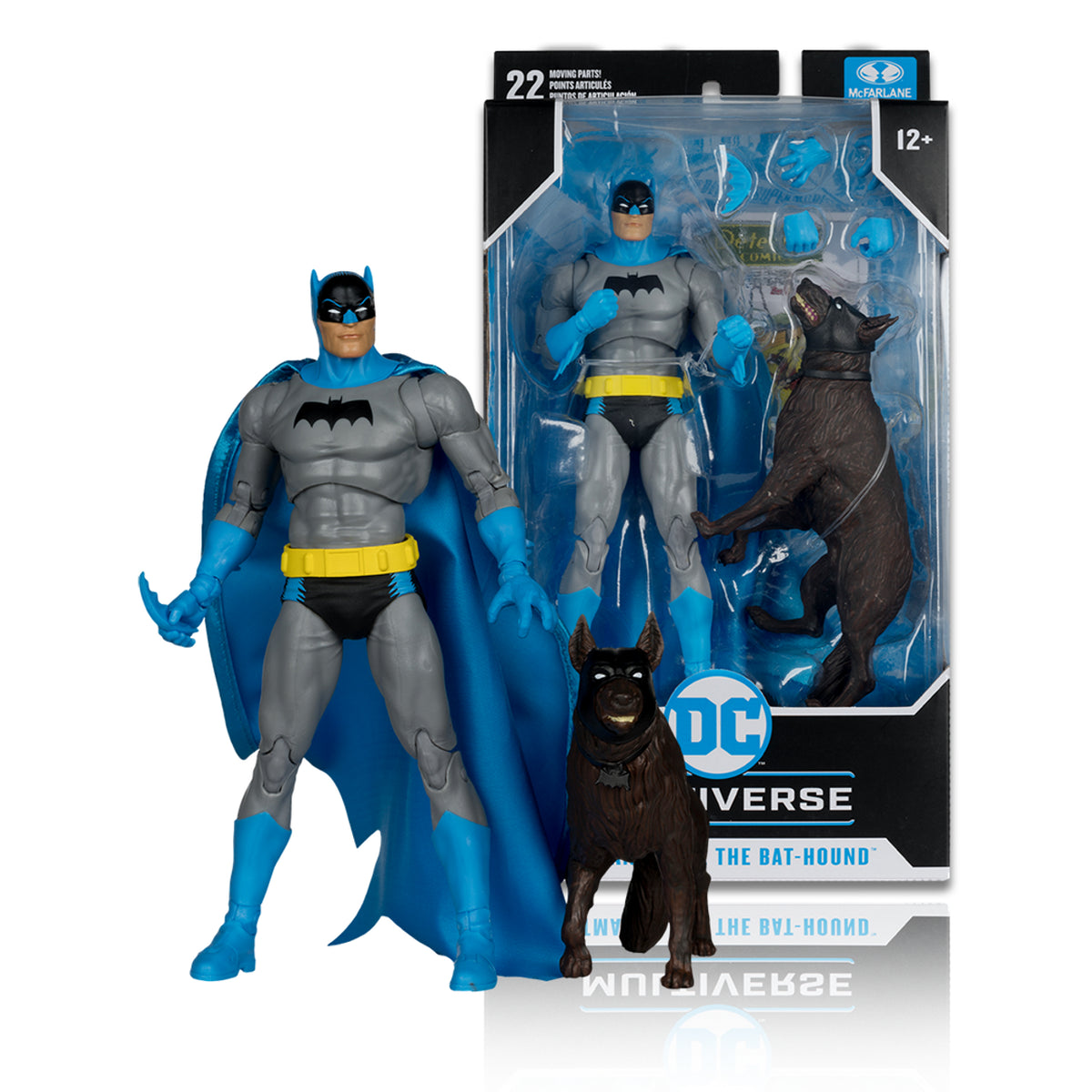 DC Multiverse Batman & Ace the Bat-Hound (Silver Age) 7" Inch Scale Ac ...