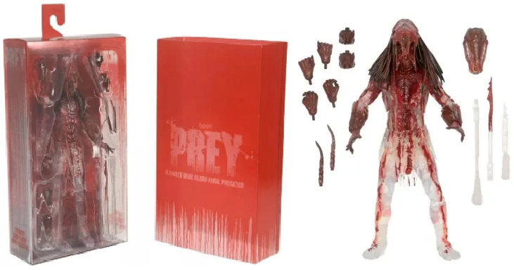 Predator Prey - Ultimate Bear Blood Feral Predator 7” Scale Action Fig ...