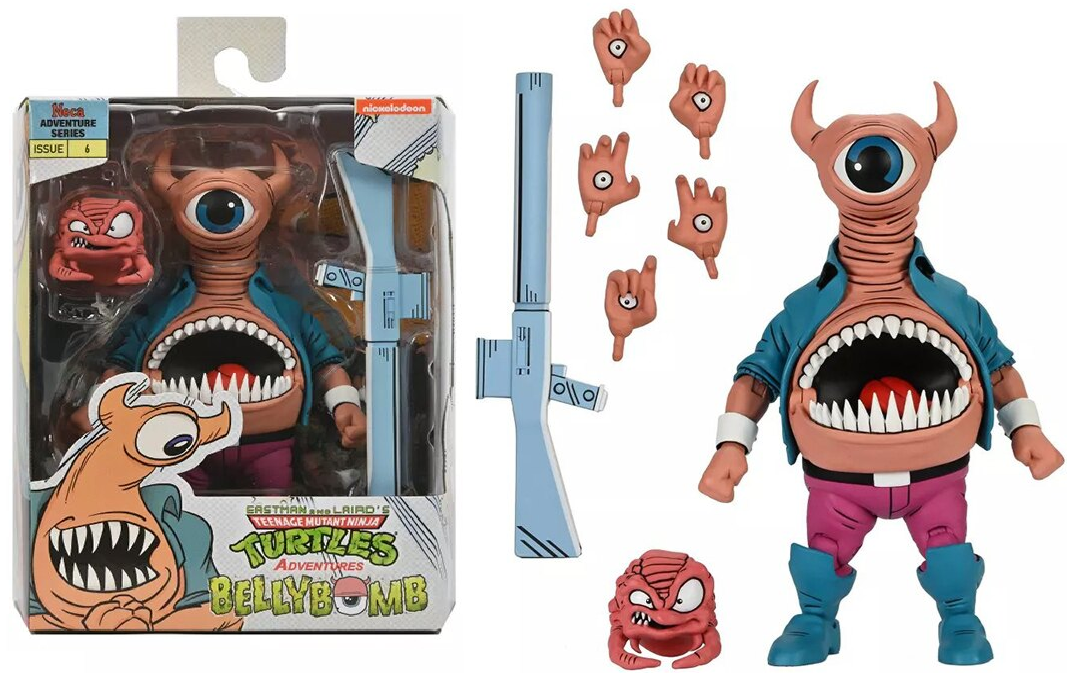 Teenage Mutant Ninja Turtles Archie Comics Bellybomb 7" Inch Scale Act ...