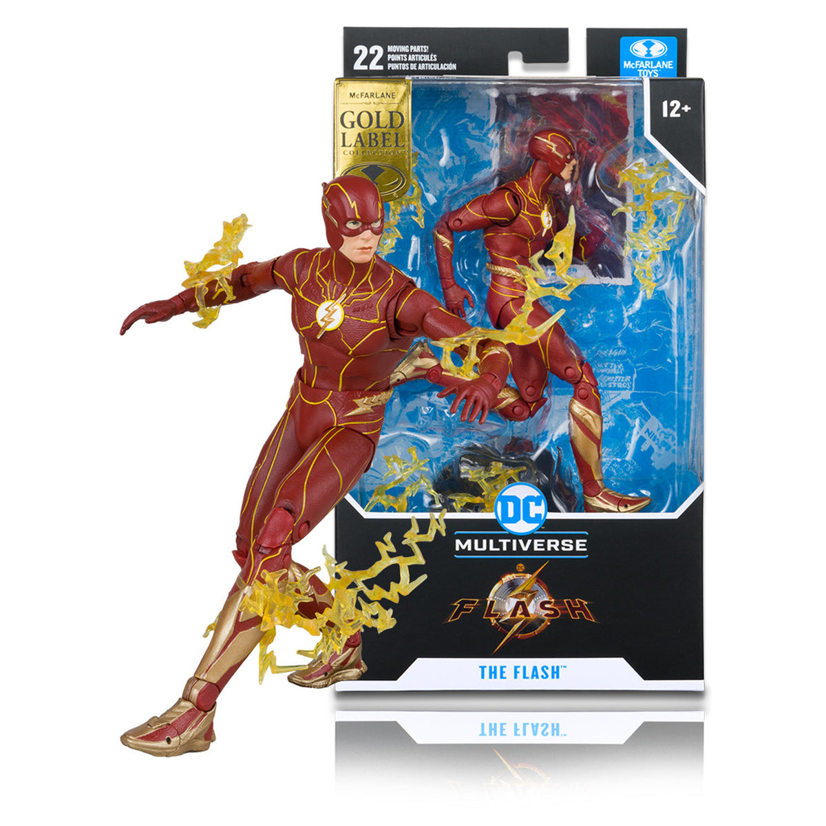 DC Multiverse The Flash Speed Force Variant (Gold Label) (The Flash Mo ...