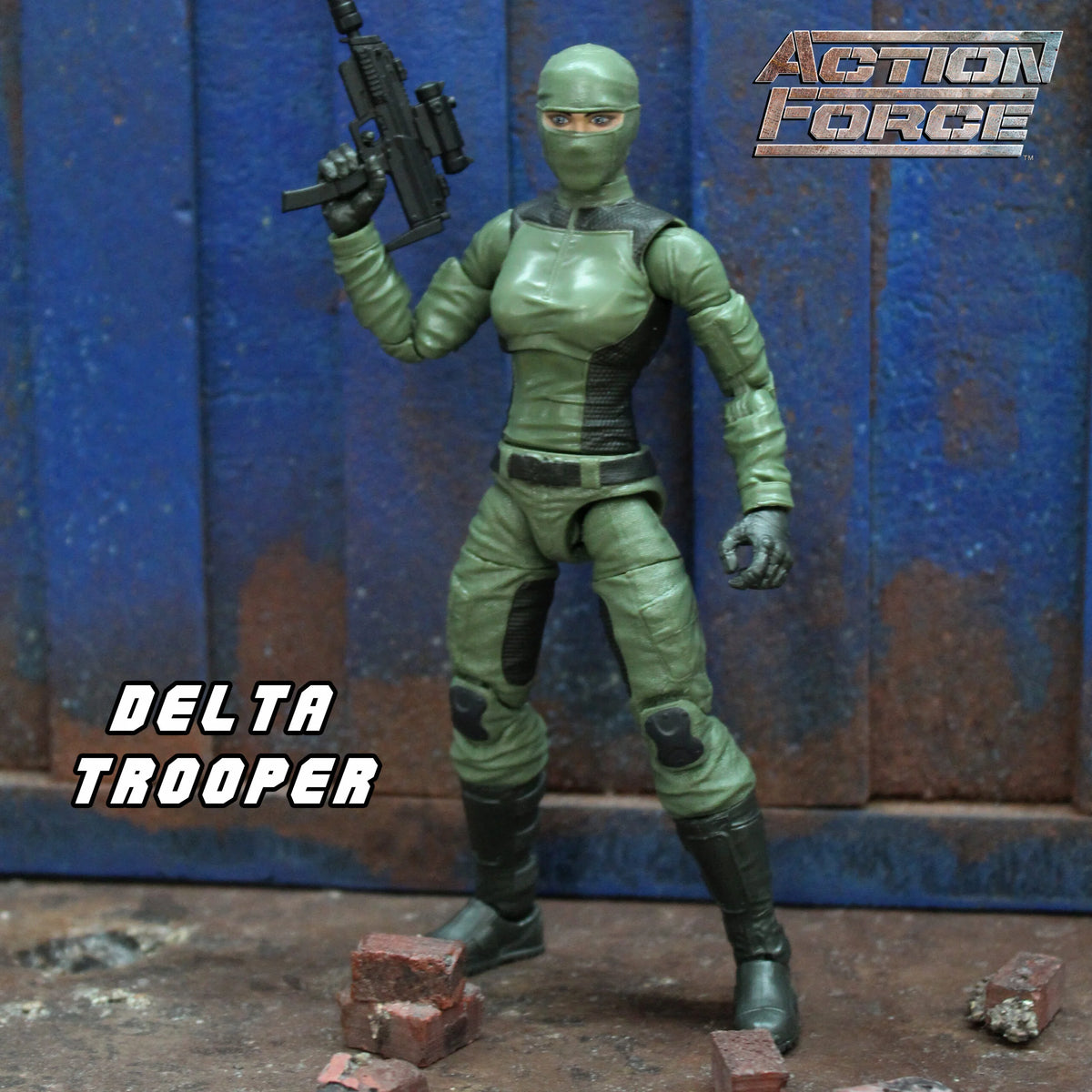 Action Force Delta Trooper (Female) 1/12 Scale Action Figure - Valaver ...