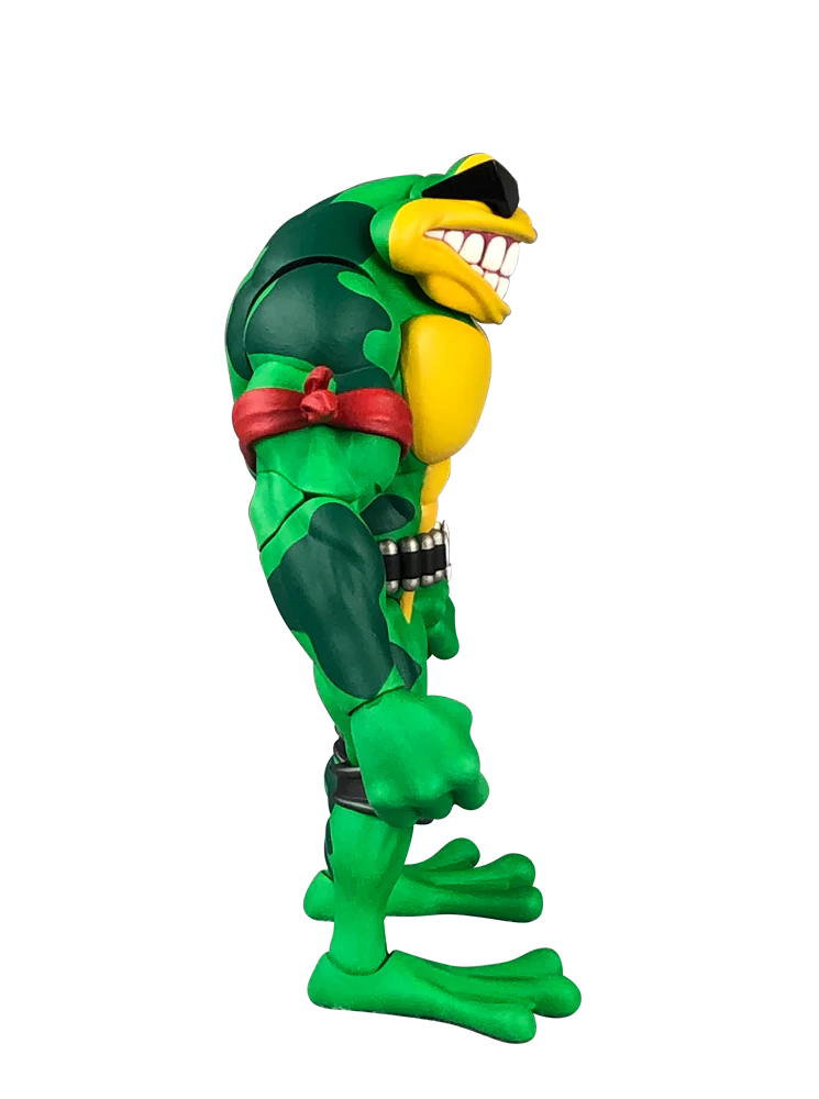 Battletoads Wave 1 Rash 6" Inch Action Figure - Premium DNA Toys ...