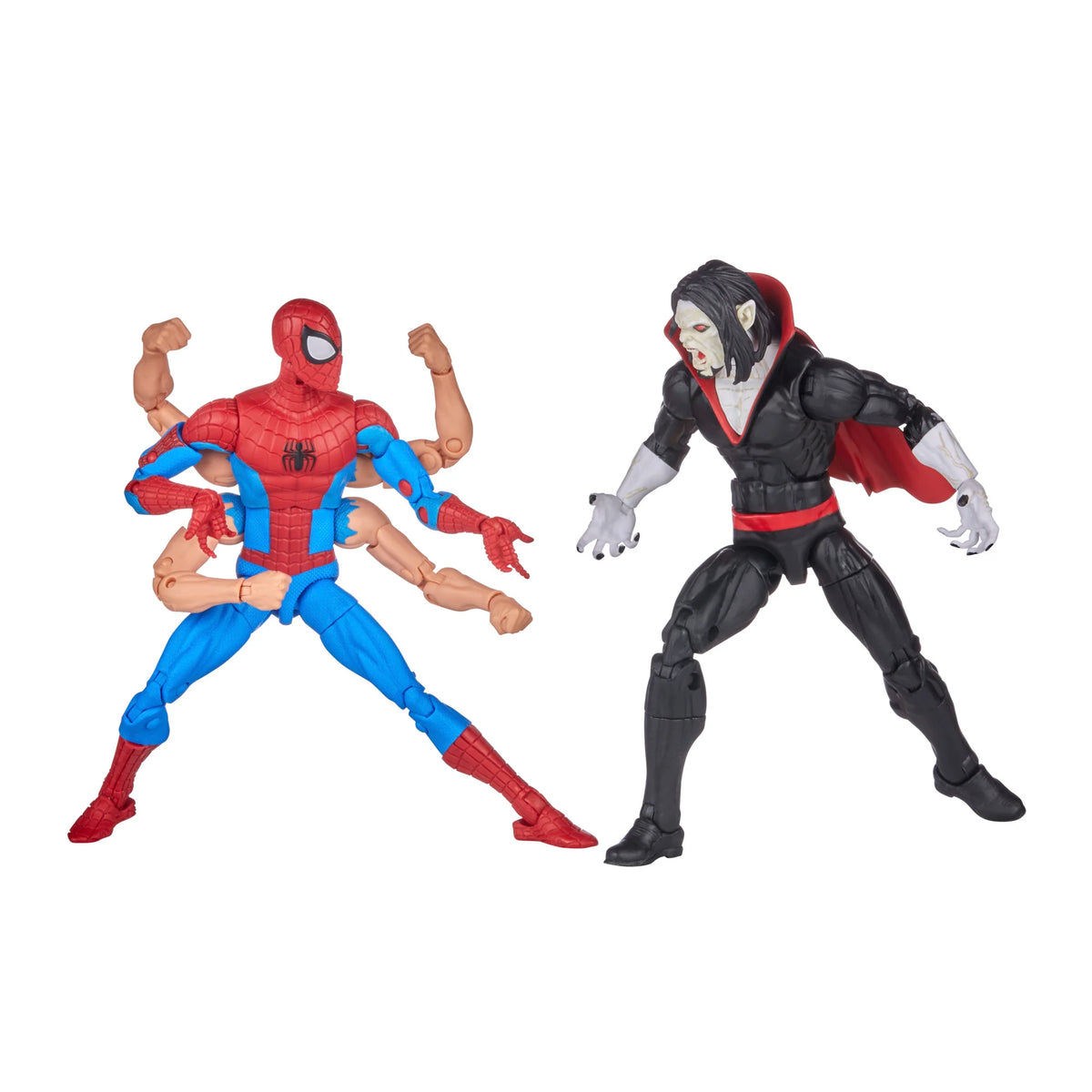 Marvel Legends Series Spider-Man vs Morbius 6" Inch Action Figure 2 Pa ...