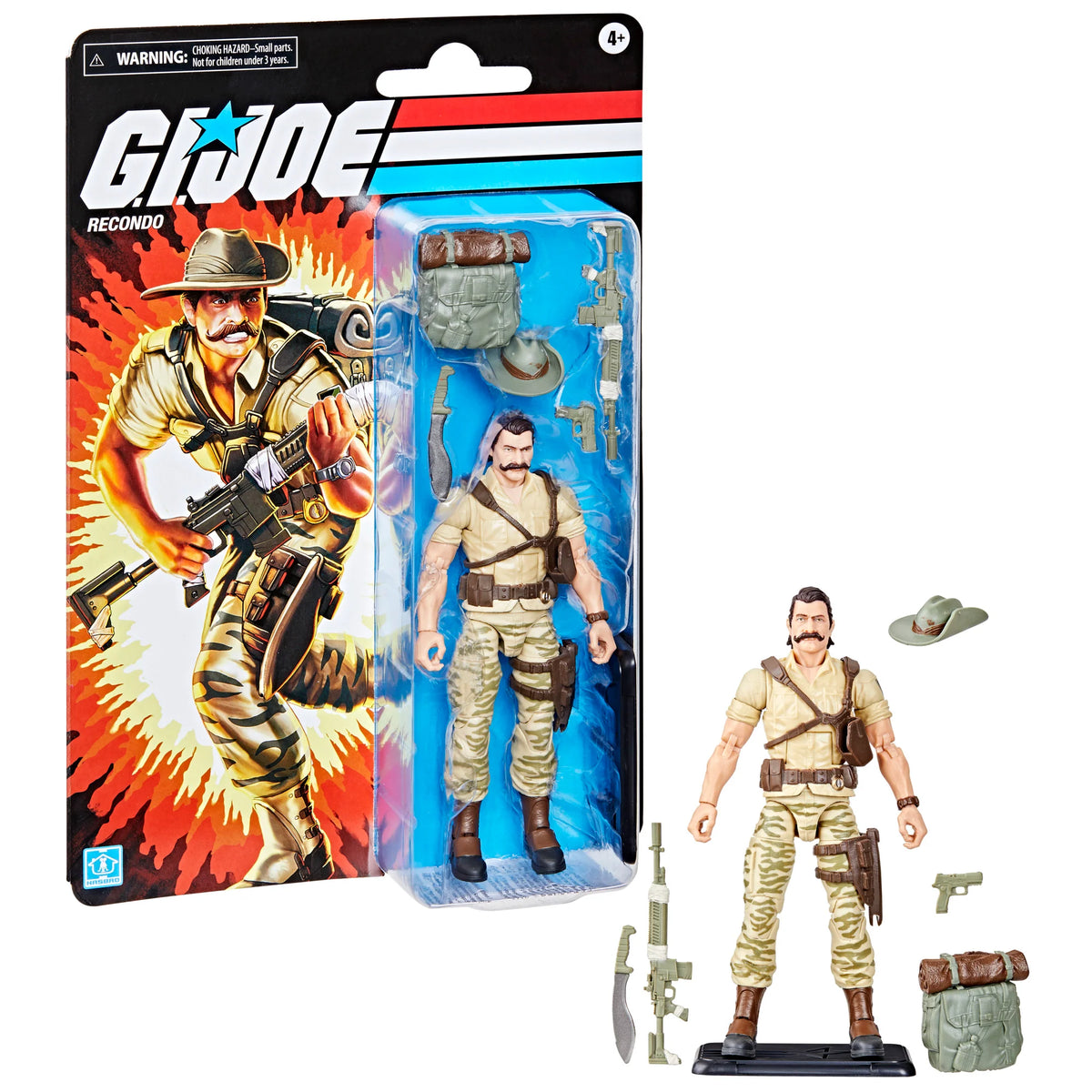 G.I. Joe Classified Series Retro Cardback Duke 6" Inch Action Figure ...