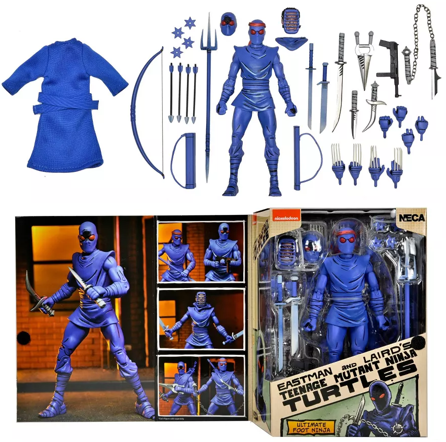 Teenage Mutant Ninja Turtles (Mirage Comics) Ultimate Foot Ninja 7” Sc ...