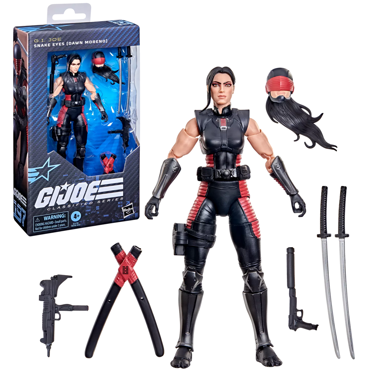 G.I. Joe Classified Series Retro Cardback Duke 6" Inch Action Figure ...