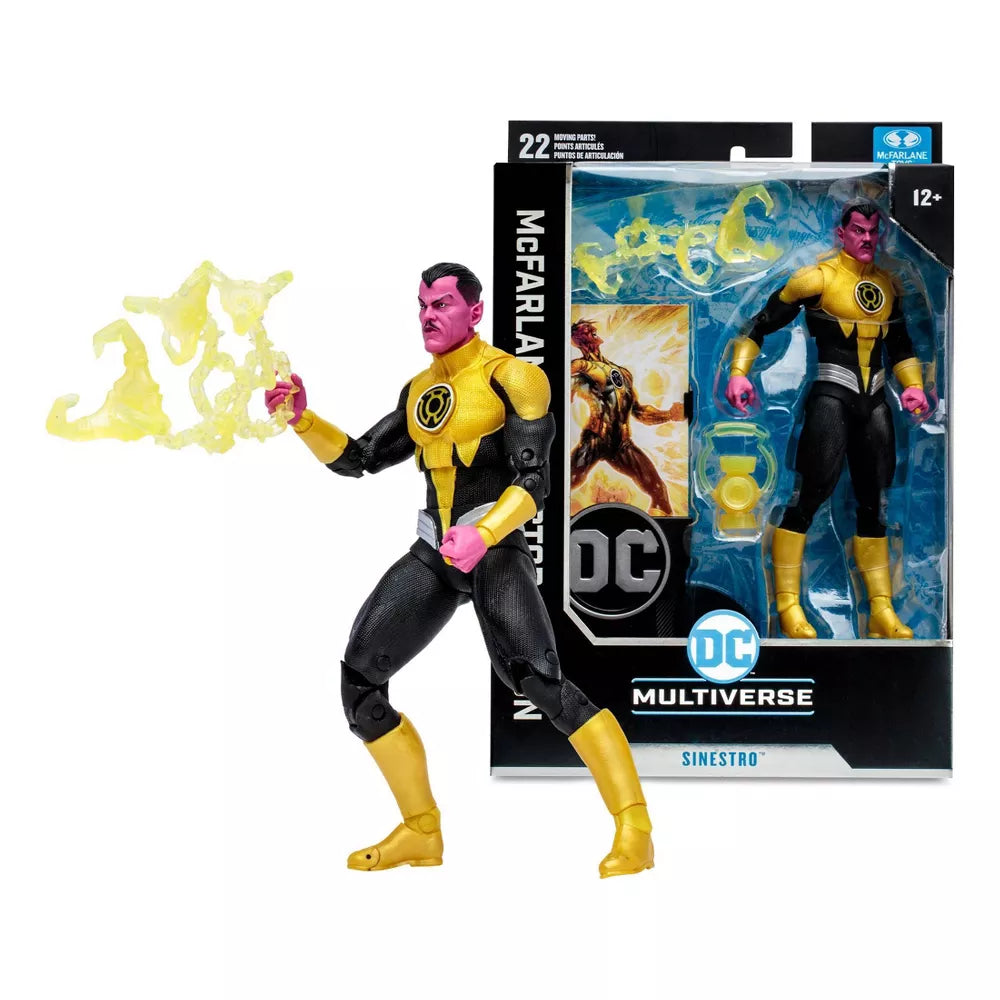DC Multiverse Collector Edition Sinestro 7" Inch Scale Action Figure ...
