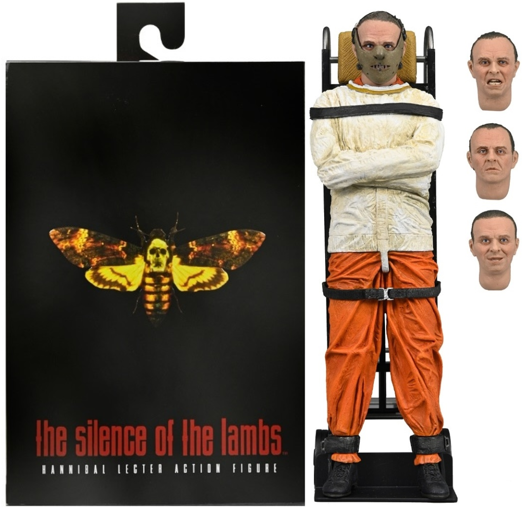 Silence of the Lambs Dr. Hannibal Lecter (Masked) 7" Inch Scale Action ...