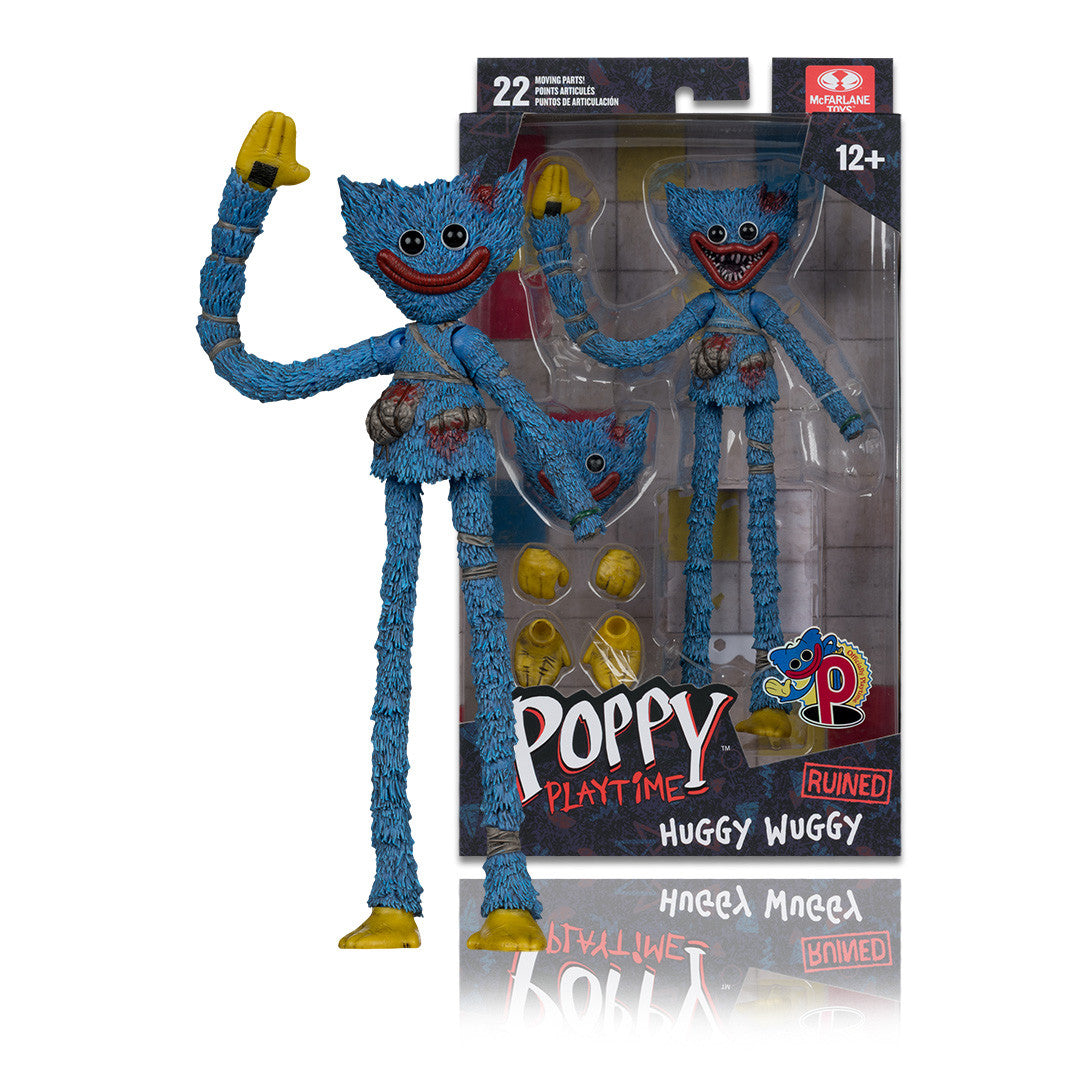 Huggy Wuggy: Ruined (Poppy Playtime) 7" Scale Action Figure - McFarlan ...