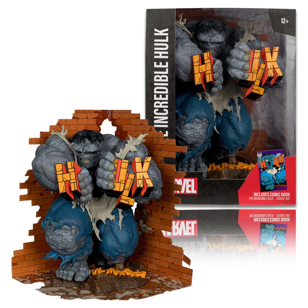 Marvel Collection The Incredible Hulk (The Incredible Hulk #345) 1:6th ...